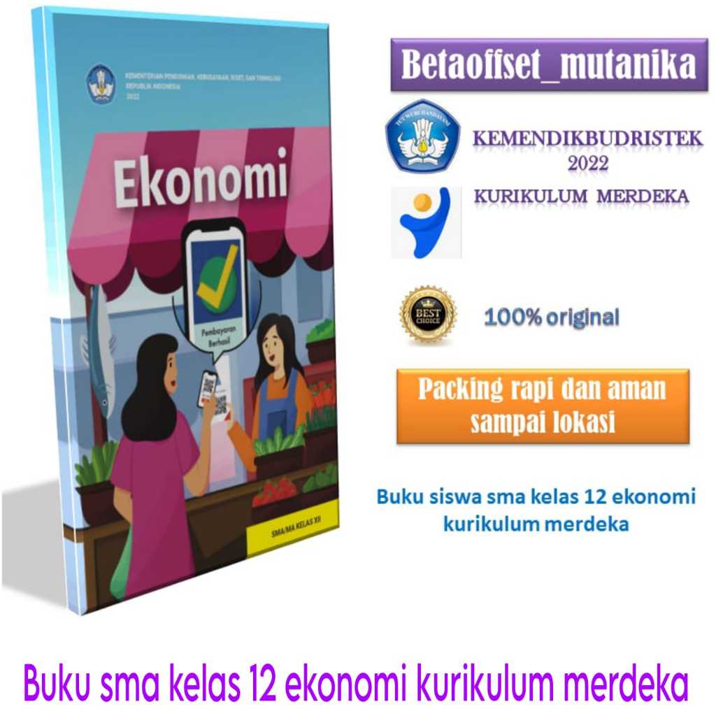 Jual Buku sma kelas 12 ekonomi kurikulum merdeka | Shopee Indonesia