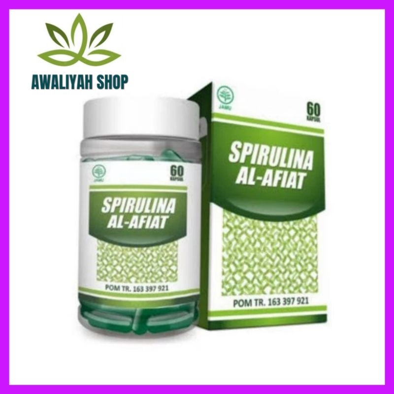 Jual SPIRULINA AL AFIAT AL-AFIAT 60 Kapsul Suplemen Kesehatan | Shopee ...