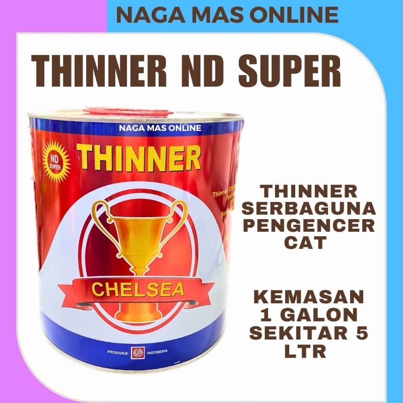 Jual THINNER ND SUPER GALON KALENG MERAH CHELSEA / THINNER ND SUPER ...