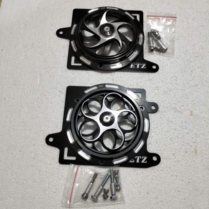 Jual spinner radiator cover kipas spinner cnc star dan bunga vario125 ...