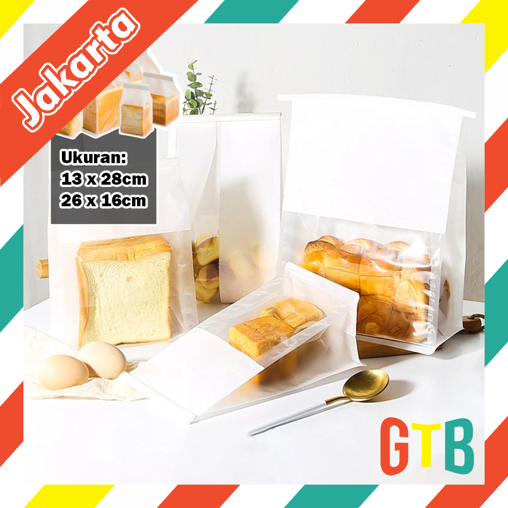 Jual GTB Plastik Roti Ziplock / Plastik Bungkus Roti Tawar / Kantong ...