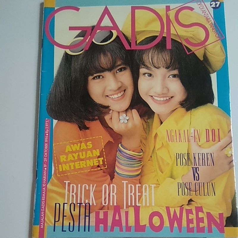 Jual Majalah Gadis Tahun 1996 Cover Ina Ratna & Seni | Shopee Indonesia