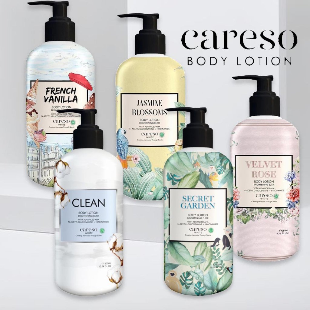 Jual Careso Body Lotion Brightening Elixir 300ml - Hand & Body Fragrance | Shopee Indonesia