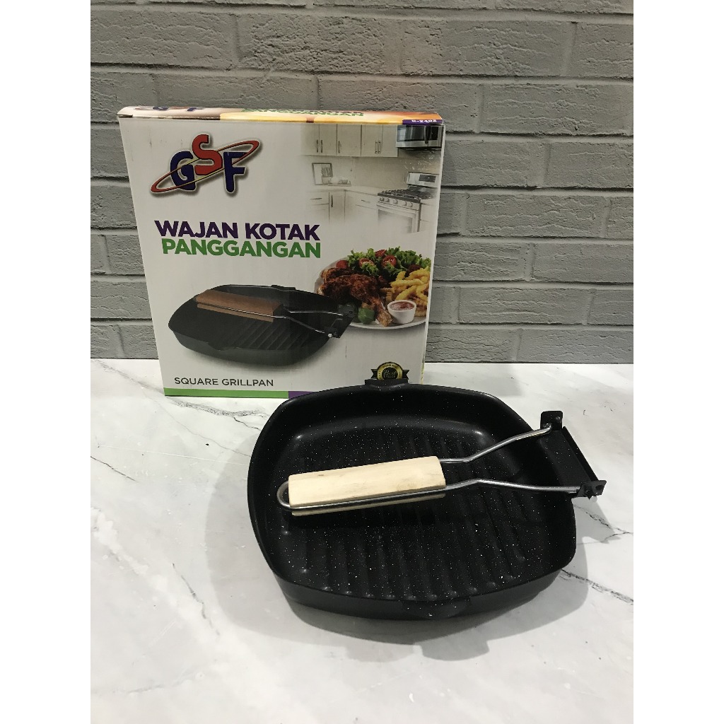 Jual SSA Grill Pan, Panci, Wajan BBQ Lipat Portable Panggangan GSF ...