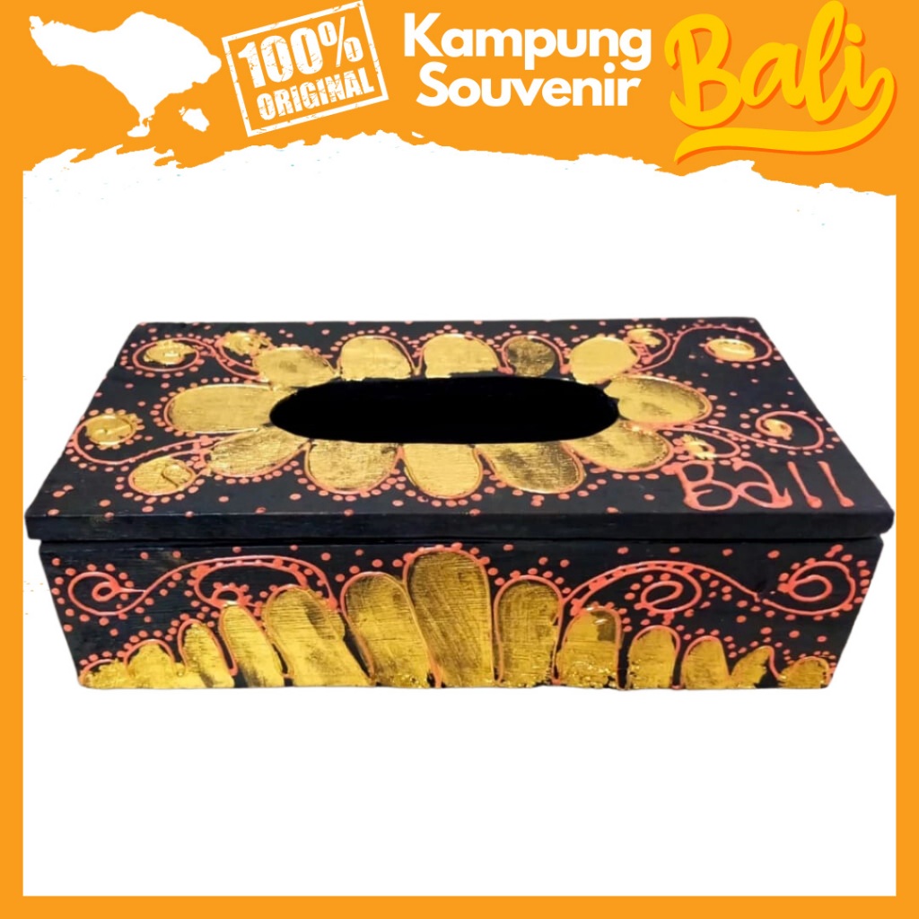 Jual Kotak Tisu Tissue Box Ethnic Bali Bisa Buat Hiasan Meja - Kotak ...
