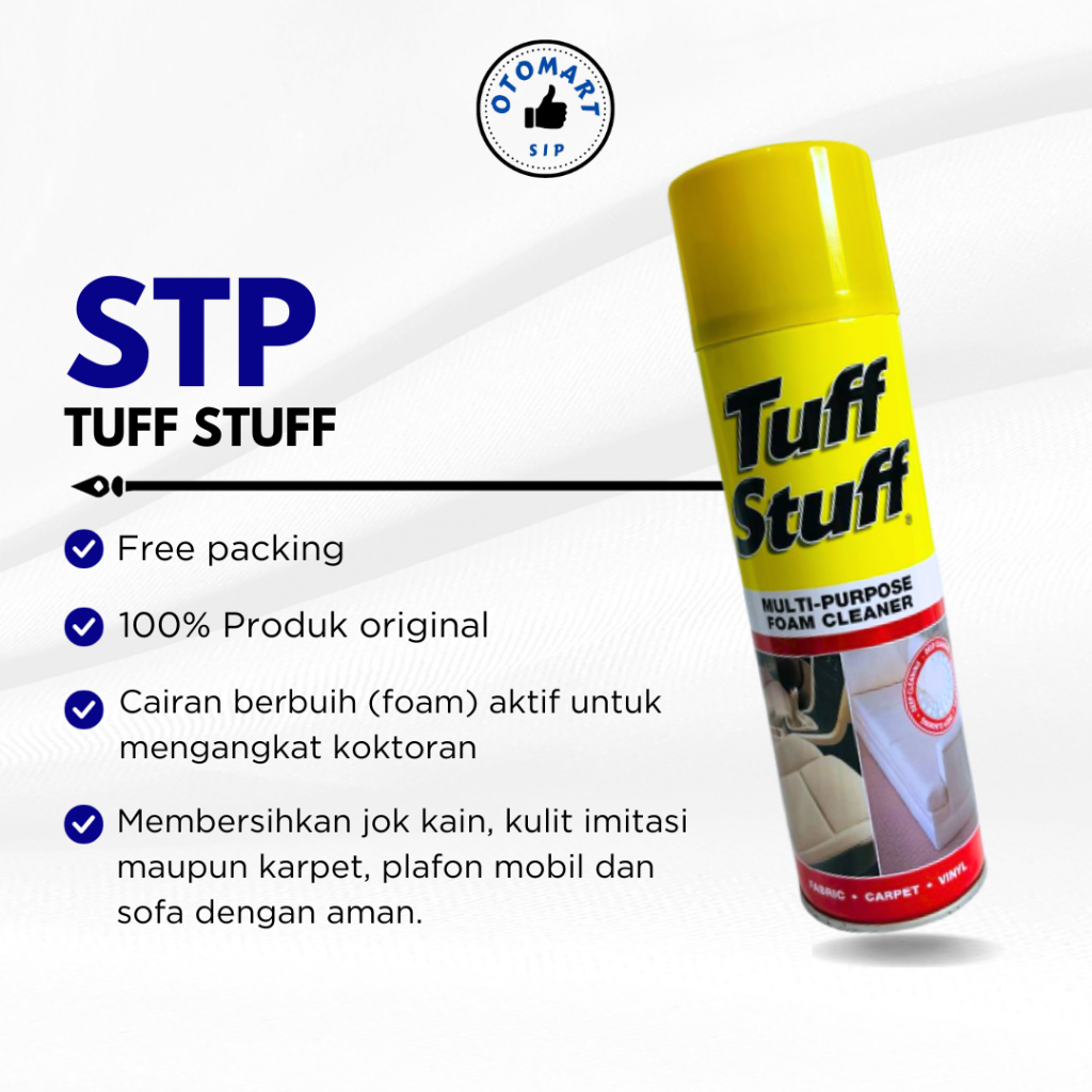 Jual STP Tuff Stuff Pembersih Interior Mobil Jok Sofa Karpet Serbaguna ...