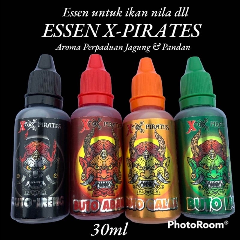 Jual Esen buto asli x-pirates ijo,merah,galak,hitam original by ...