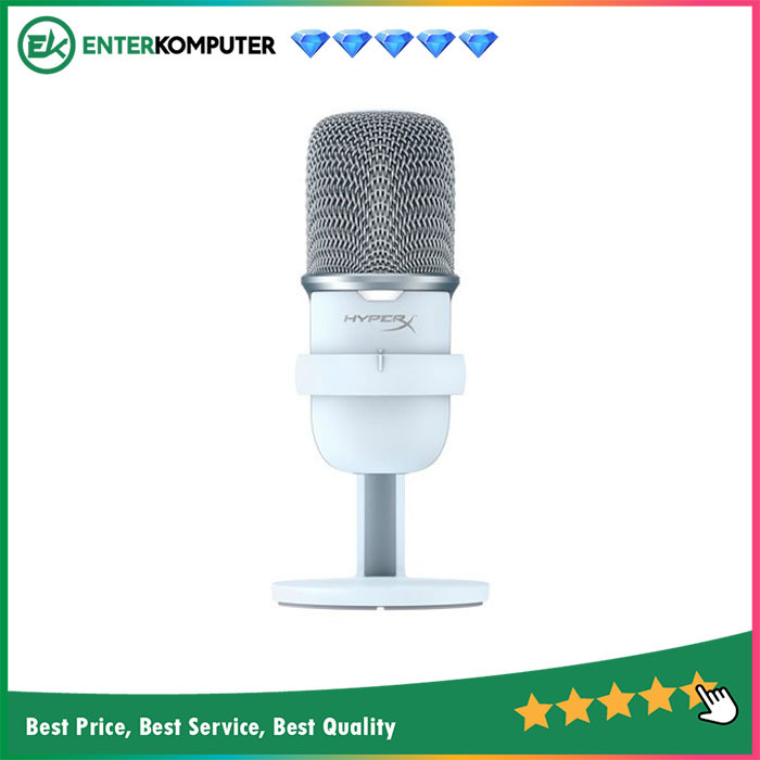 Jual HyperX SoloCast White - Microphone | Shopee Indonesia