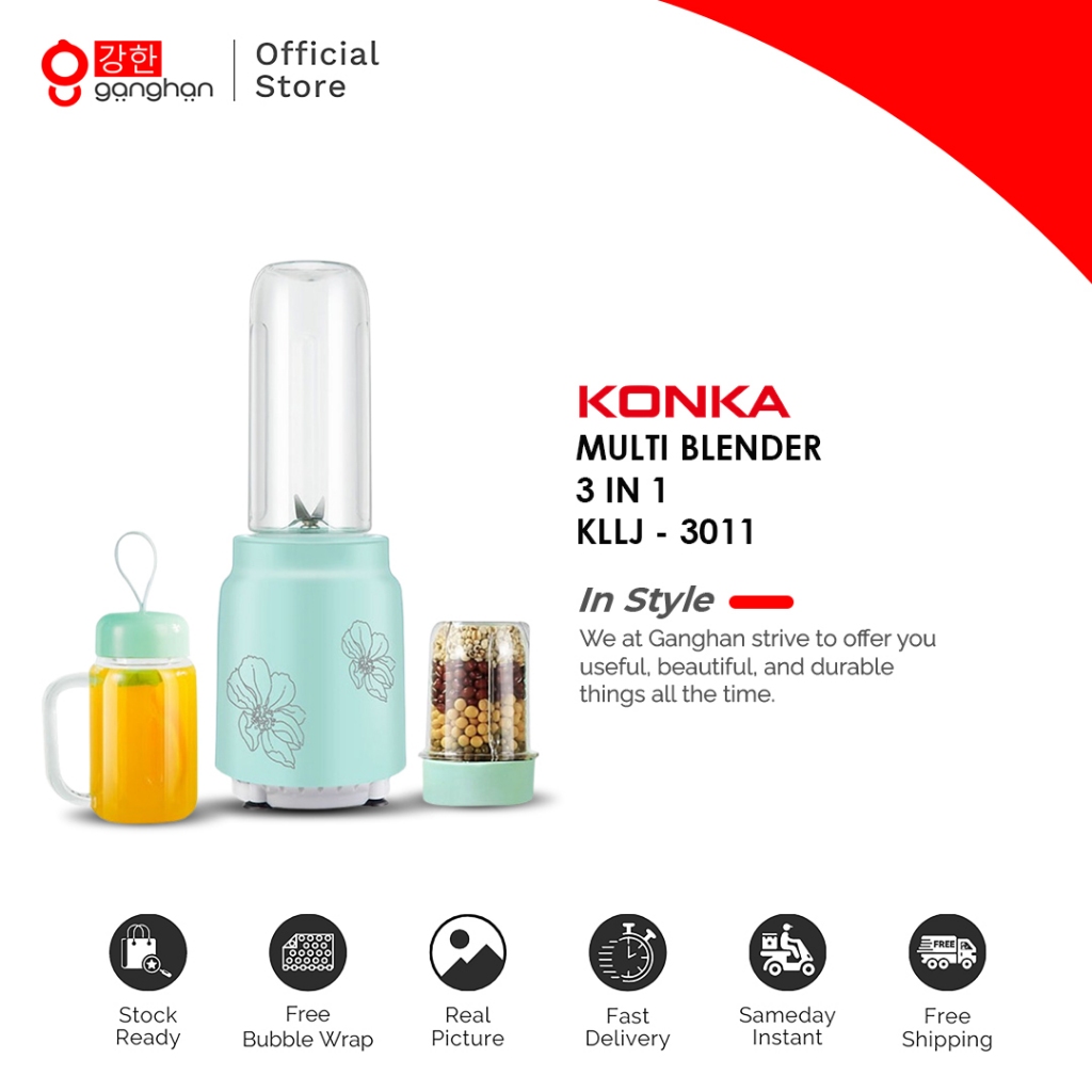 Jual KONKA Electric Multi Blender Elektrik Mini Grinder 3 in 1 - KLLJ ...