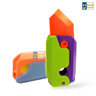 Jual Mainan Pisau Mini Gravity Carrot Knife Fidget Toy Wartel Lobak ...