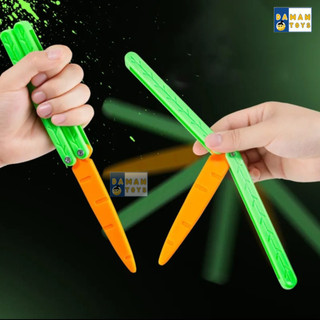 Jual Mainan Pisau Mini Gravity Carrot Knife Fidget Toy Wartel Lobak ...