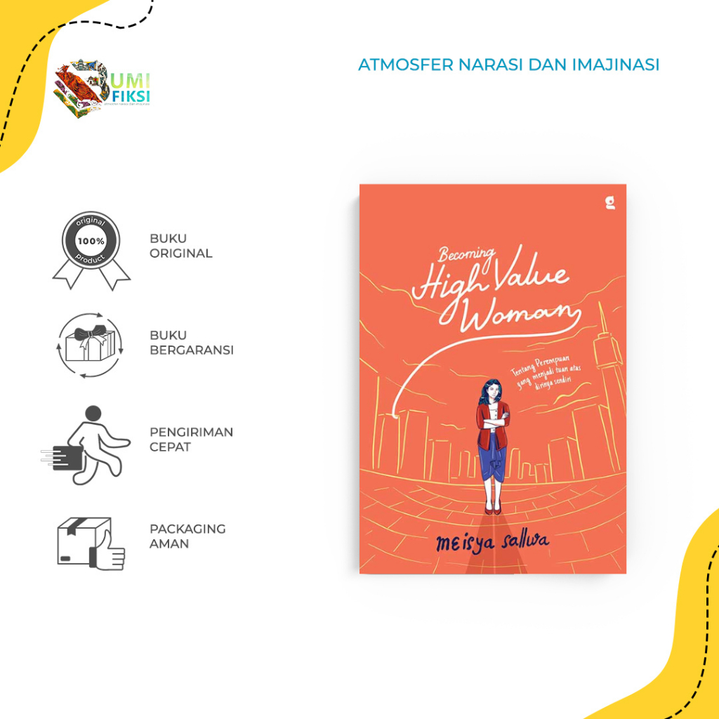 Jual Buku Motivasi Becoming High Value Woman - Meisya Sallwa - Gradien Mediatama - Bumifiksi ...