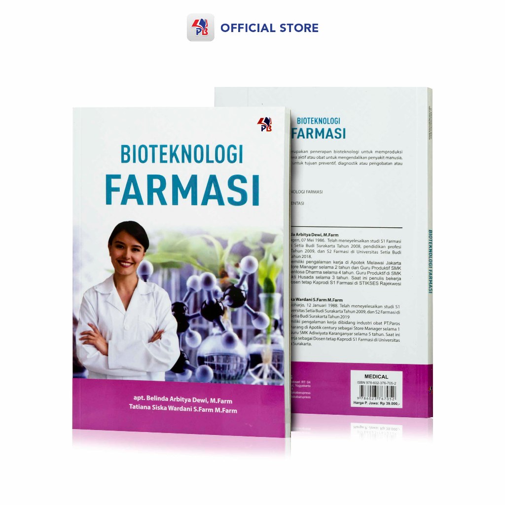 Jual Buku ORIGINAL - Buku BIOTEKNOLOGI FARMASI BELINDA Pustaka Baru | Shopee Indonesia