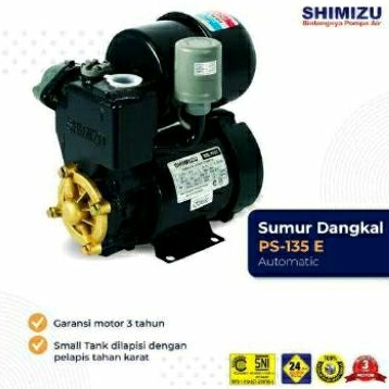 Jual Pompa Air Sumur PDAM Automatic Shimizu PS-135 | Shopee Indonesia