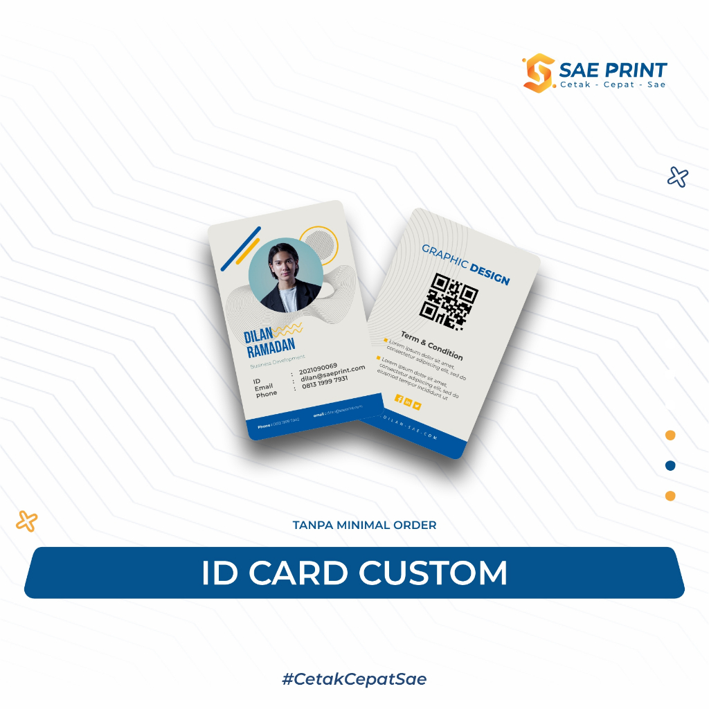 Jual ID CARD CUSTOM | PHOTOCARD | NAME TAG | MEMBER CARD | VISITOR CARD ...