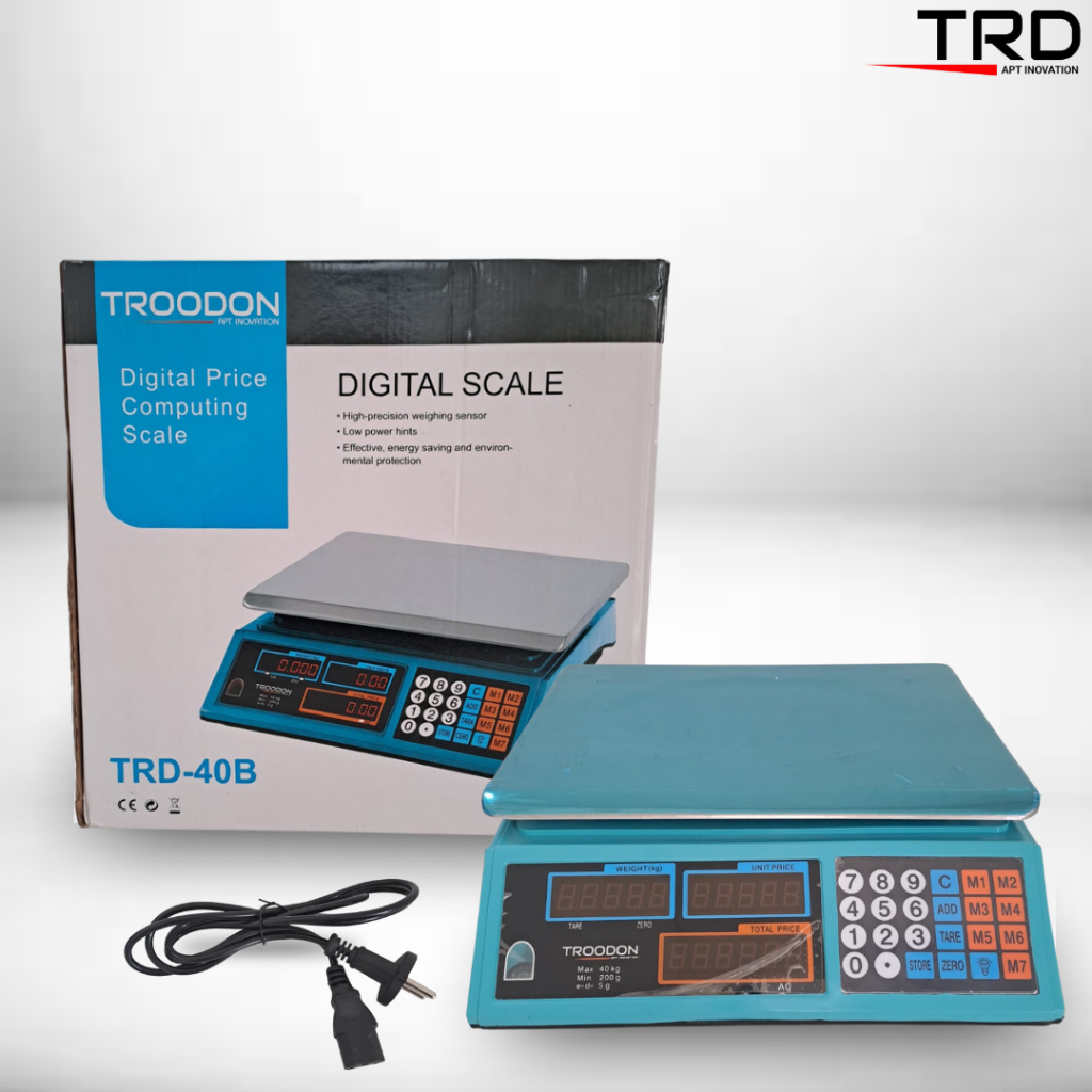 Jual TROODON QME ACS Digital Computing Scale 40kg Double Display ...