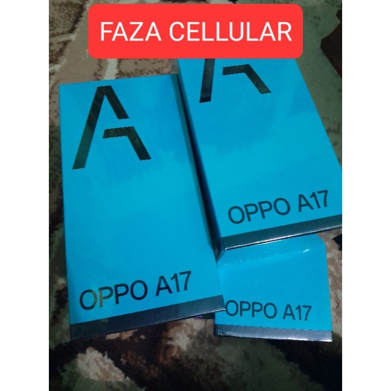 Jual OPPO A17 Ram 4/64 gb resmi segel no repack | Shopee Indonesia