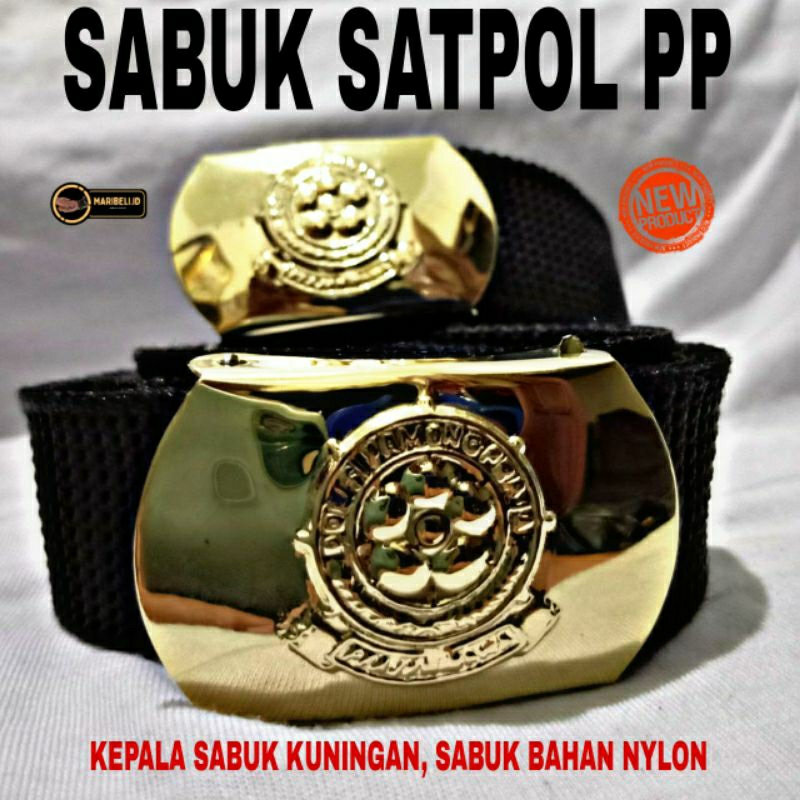 Jual SABUK IKAT PINGGANG PDH SATPOL PP KUNINGAN | Shopee Indonesia