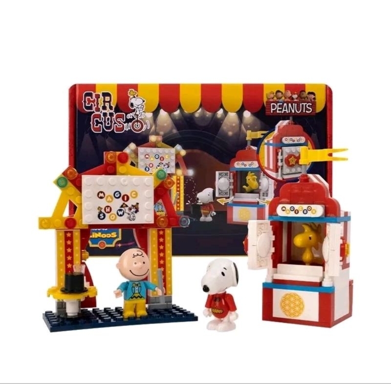 Jual Peanuts Linoos Bricks Blocks Toy L3g0 Set Mainan Balok Susun ...