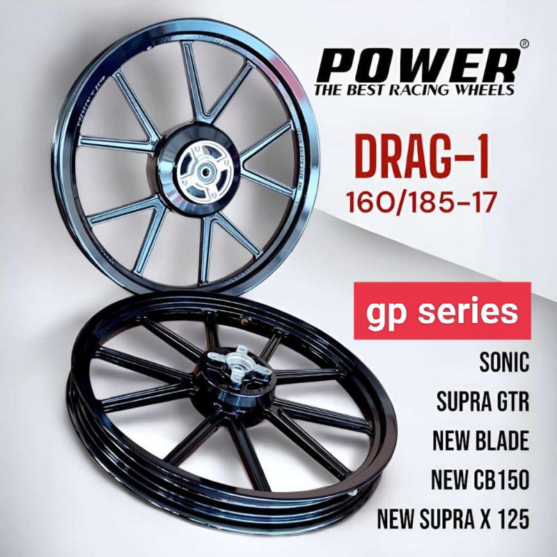 Jual VELG RACING POWER GP DRAG-1 COPY DAYTONA HONDA SONIC/SUPRA GTR ...