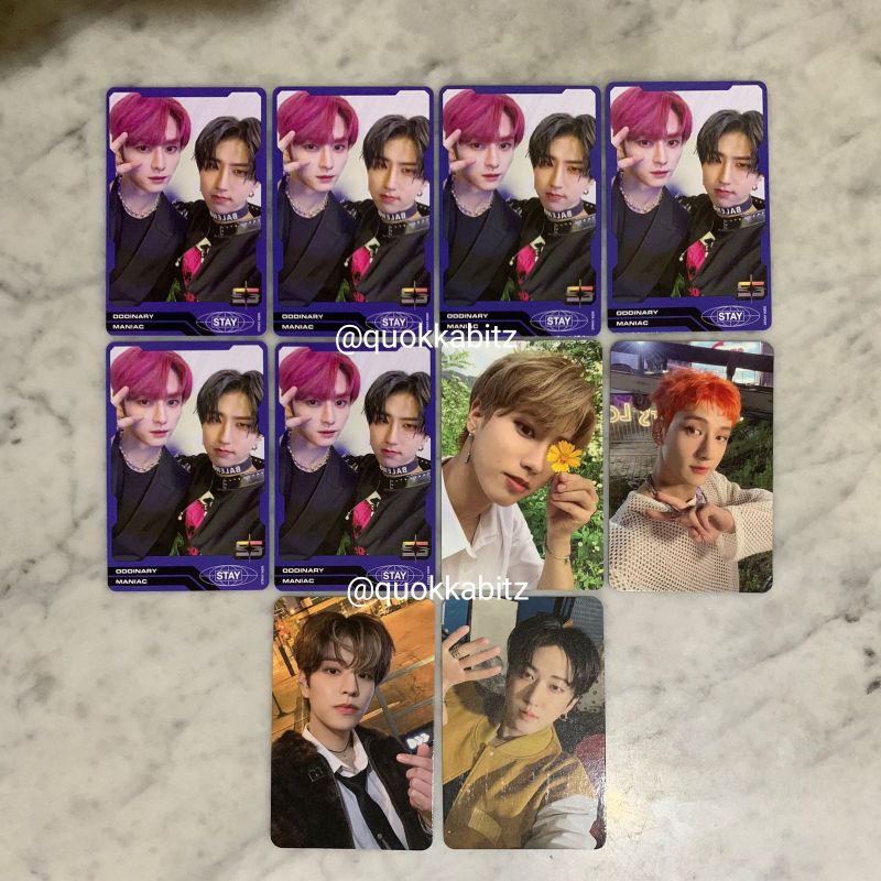 Jual PHOTOCARD MINSUNG UNIT ODDINARY, CHAN HAN NOEASY, CHANGBIN SEUNGMIN 5 STAR STRAY KIDS ...
