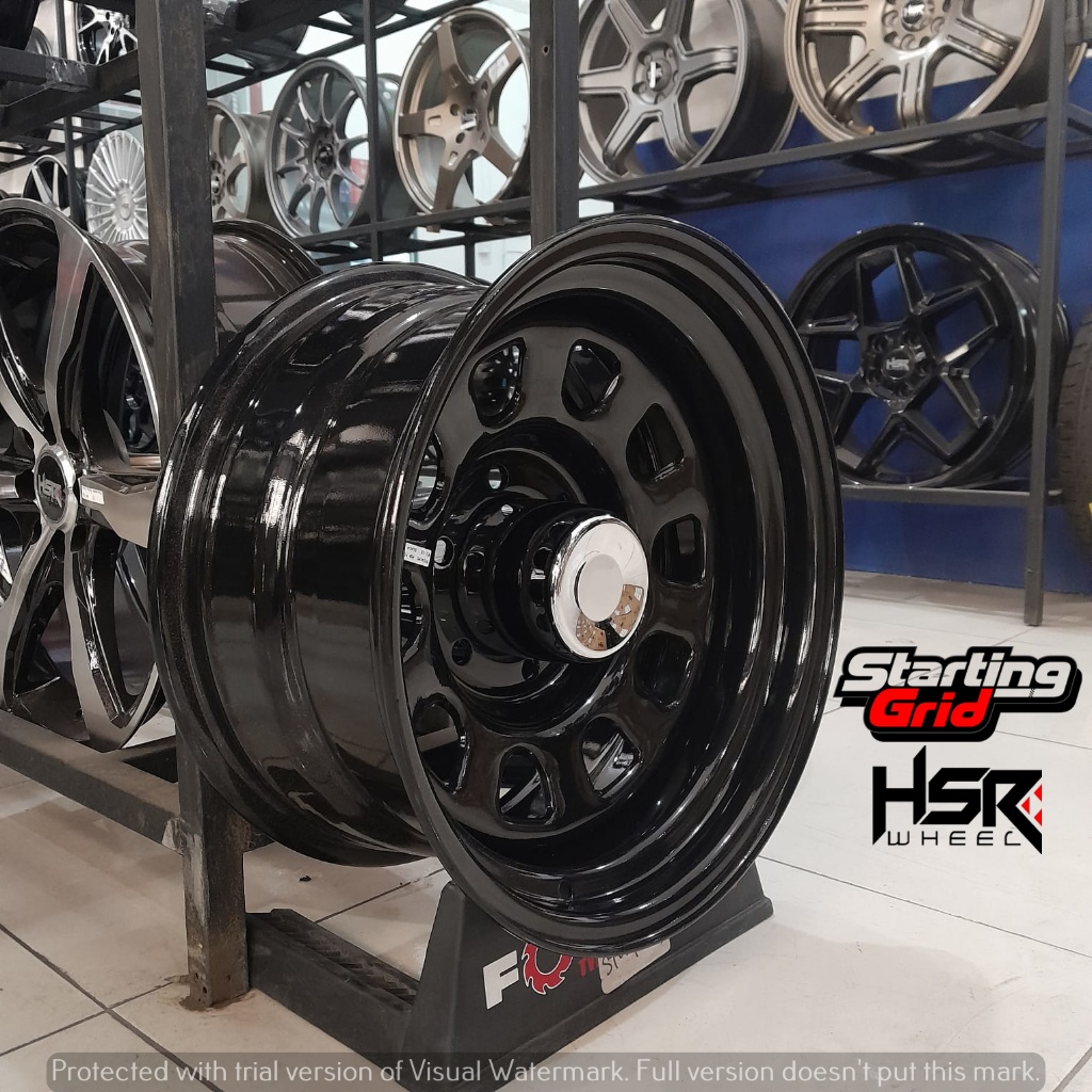 Jual Velg besi kaleng daytona HSR Mokupo untuk tambang Ring 15 lebar 8 ...