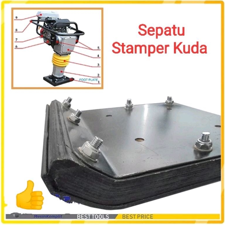 Jual Sepatu Mesin Stamper Kuda Pemadat Tanah, Part Sepatu Stemper Kuda | Shopee Indonesia