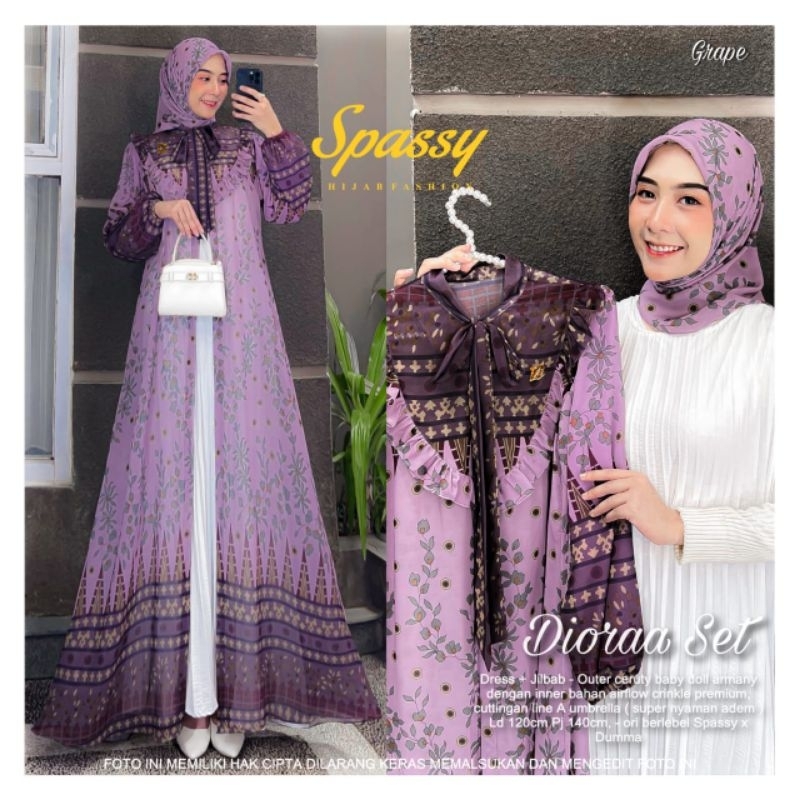 Jual DIORAA SET ORI BY SPASSY (RESTOCK) | Shopee Indonesia