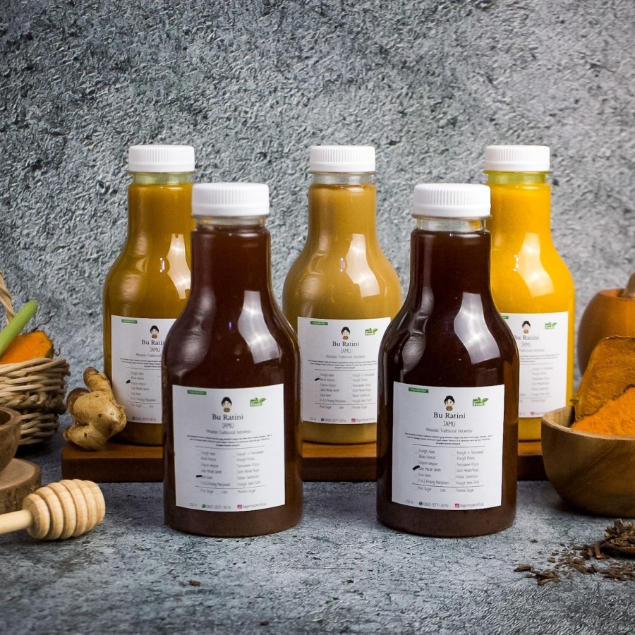 Jual Paket jamu kunyit asem beras kencur empon jahe merah gula asem ...