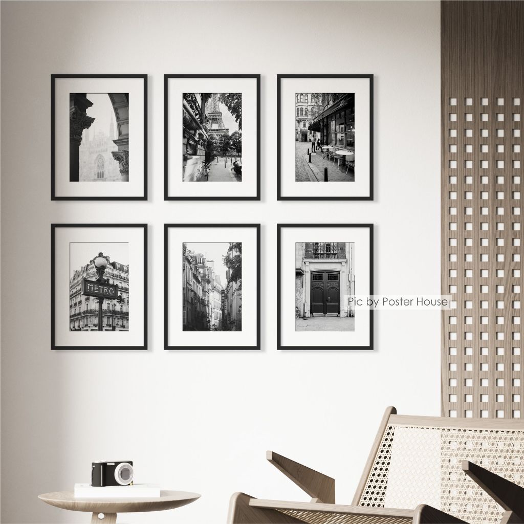 Jual Poster House FRAME ONLY - Premium Frame 30x40cm Dengan Matboard ...