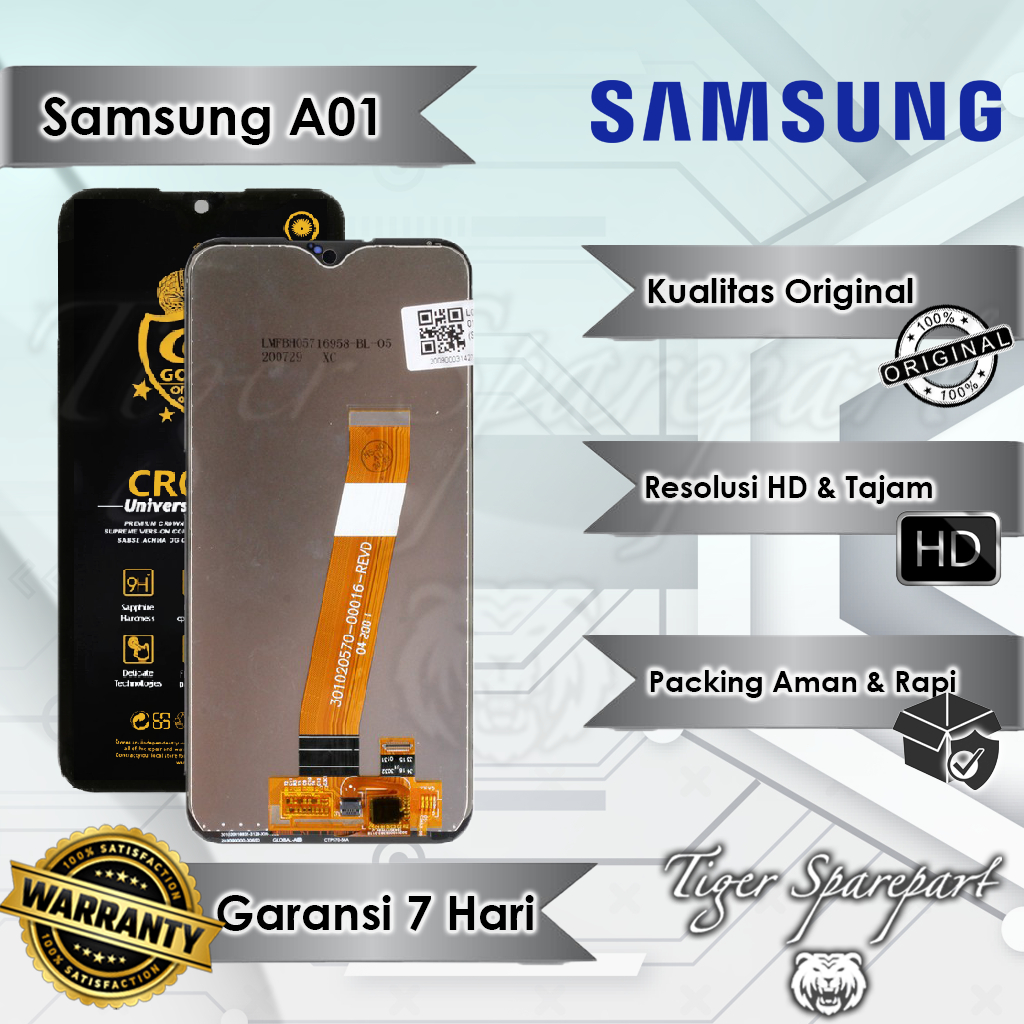 Jual LCD TOUCHSCREEN SAMSUNG GALAXY A01-2020 / A015 / A015F FULLSET | Shopee Indonesia