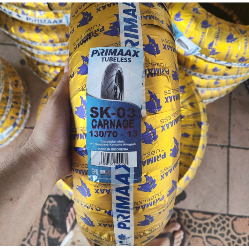 Jual Ban Primaax Sk03 (Model Pirelli) Ukuran 130/70-13 (Tubeless ...