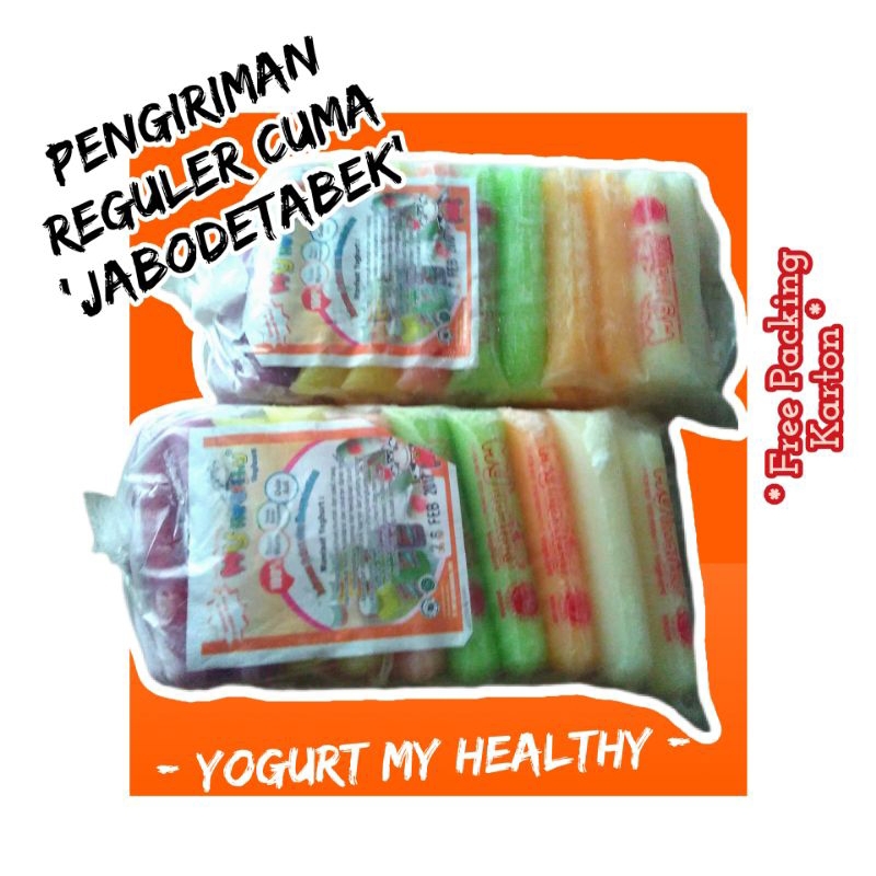 Jual My Yogurt / Yogurt / Es Yogurt Stick Mini (30 pcs 6 rasa) | Shopee ...