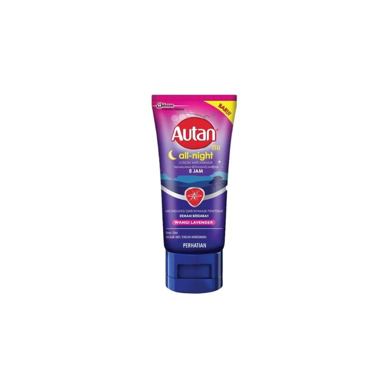 Jual AUTAN LOTION ANTI NYAMUK SAKURA BARU 50ML | Autan All Night 8 Jam ...