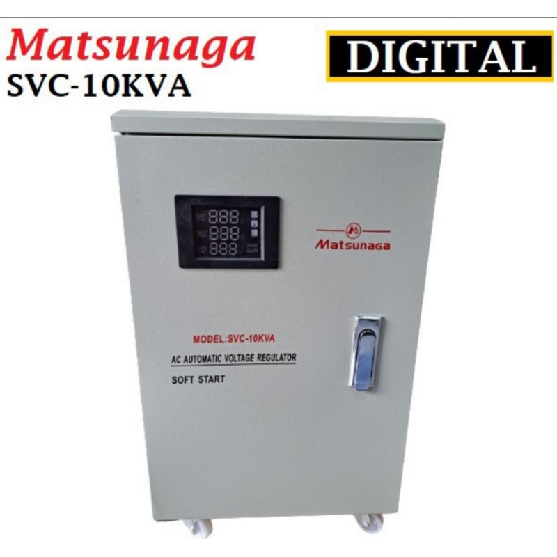 Jual stabilizer Matsunaga 10kva 1phase DIGITAL/stavol Matsunaga 10 ...