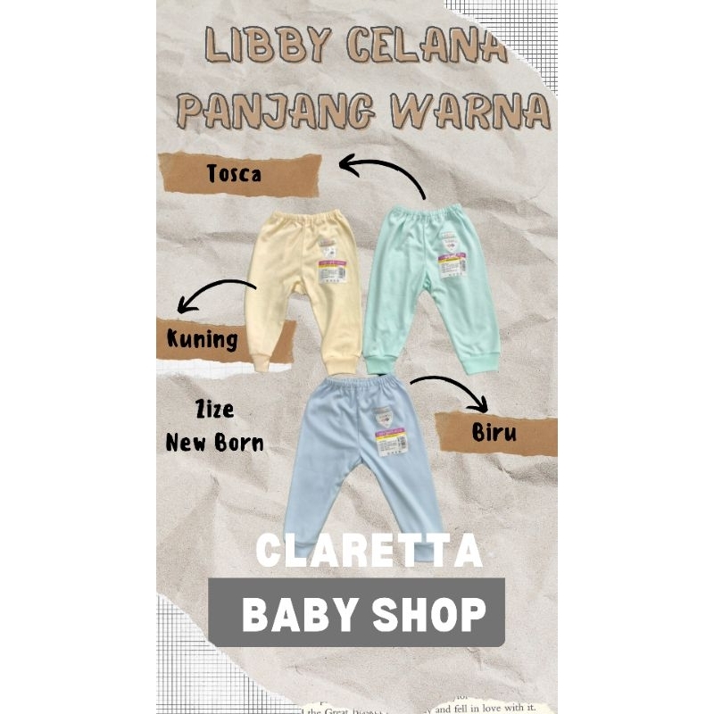 Jual Libby celana panjang warna Newborn | Shopee Indonesia