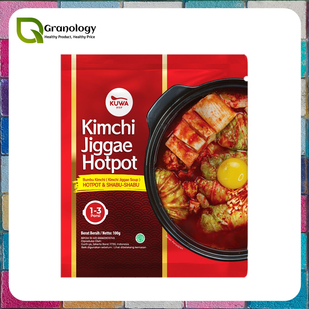 Jual KUWA Kaldu Sup Kimchi Korea / Kimchi Jiggae Hotpot 100 gram ...