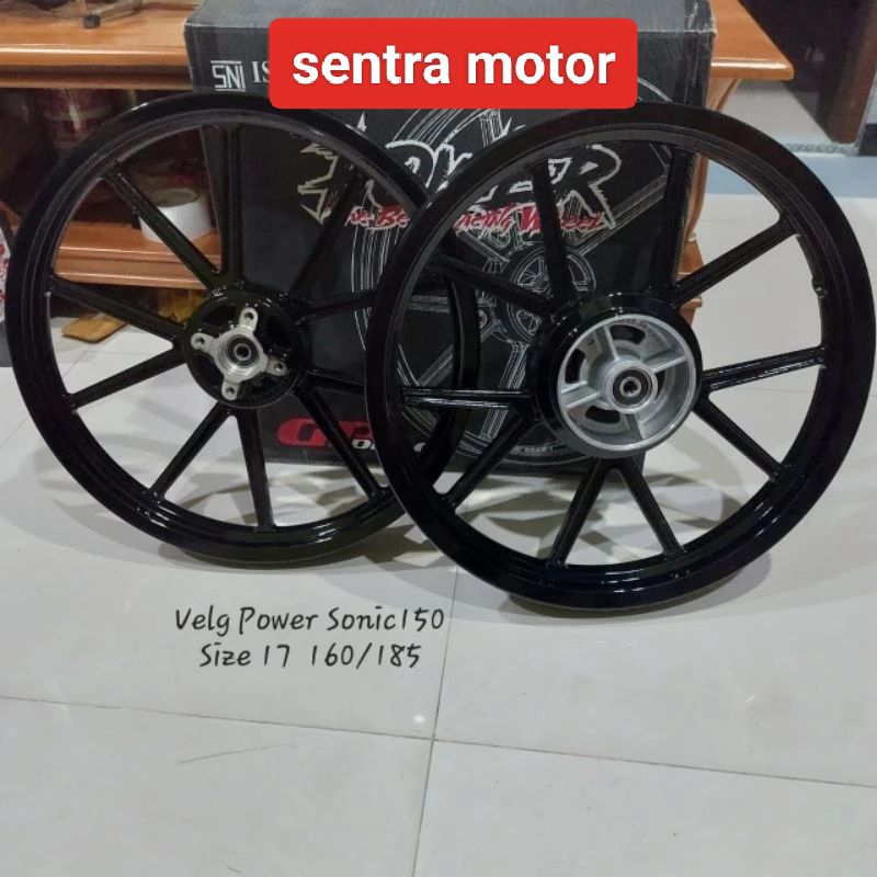 Jual velg racing power GP drag 1 untuk motor Sonic / Supra x 125 dd ...