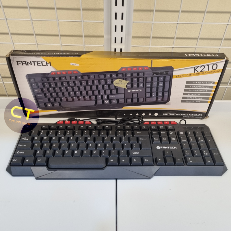 Jual FANTECH Keyboard K210 Multimedia Office | Shopee Indonesia