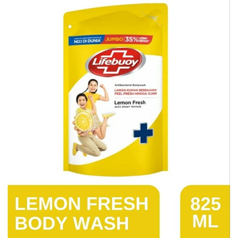 Jual Lifebuoy Sabun Cair Lemon Fresh Refill 825 ml | Shopee Indonesia