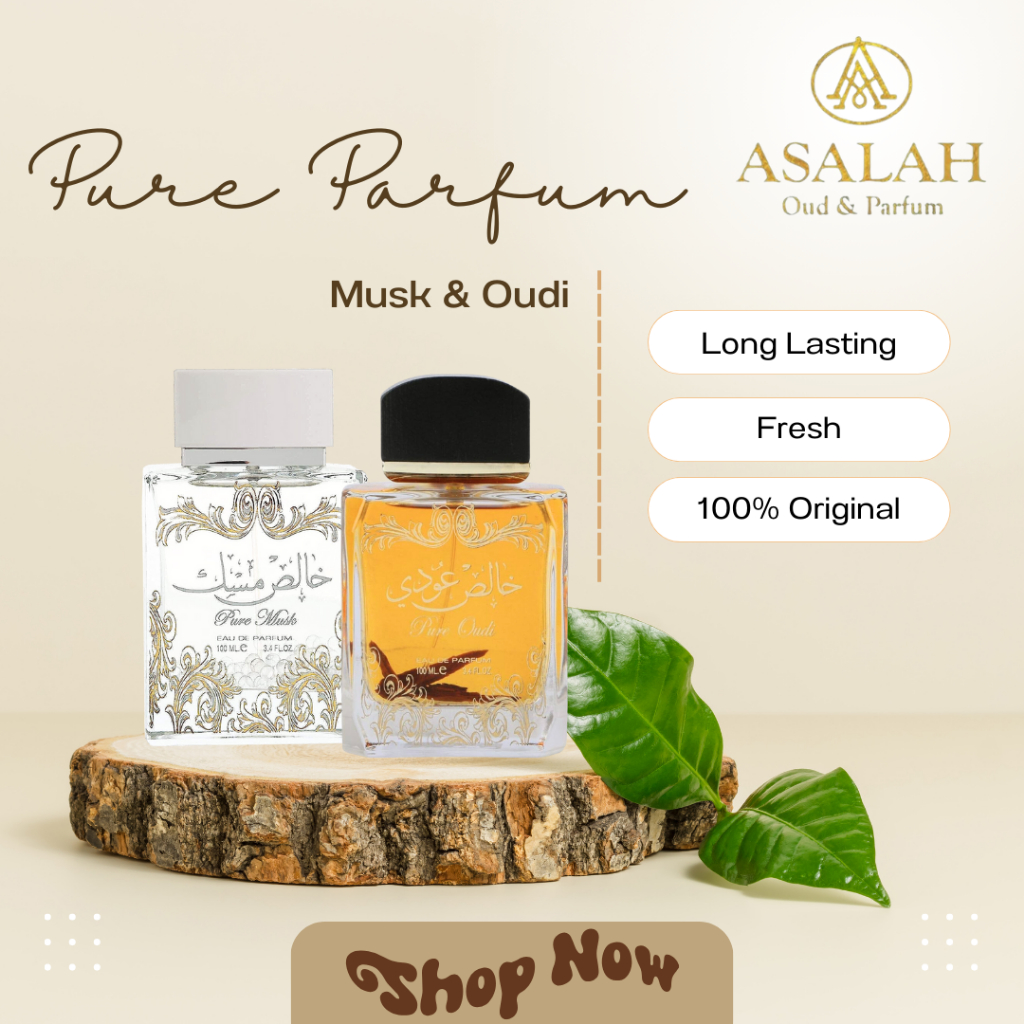 Jual ASALAH Parfum Dubai Original Spray 100ml by LATTAFA I PURE MUSK I ...