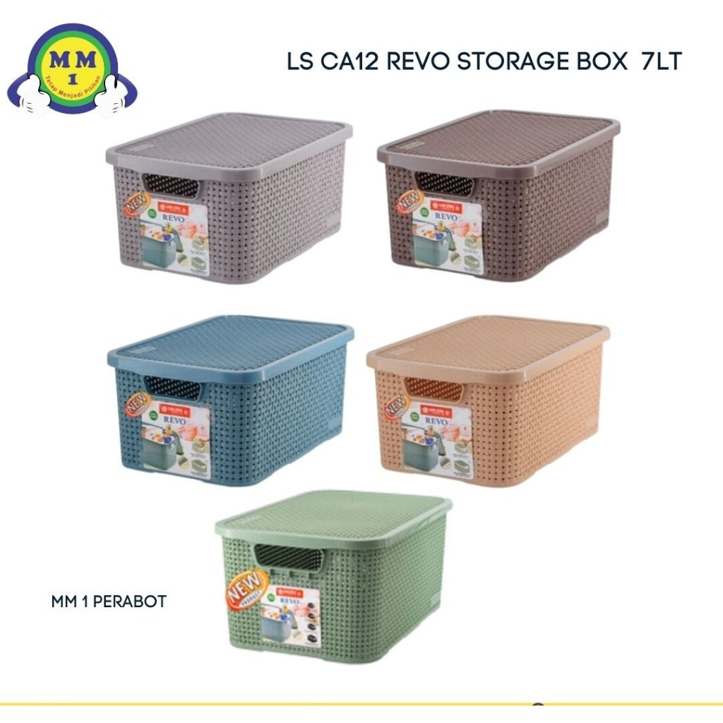 Jual LION STAR REVO STORAGE BOX CA12 7LT / KERANJANG SERBAGUNA DAN ...