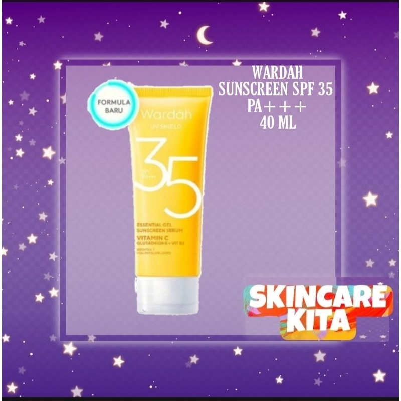 Jual Wardah UV Shield Sunscreen Gel SPF 35 PA+++ 40 ML | Shopee Indonesia