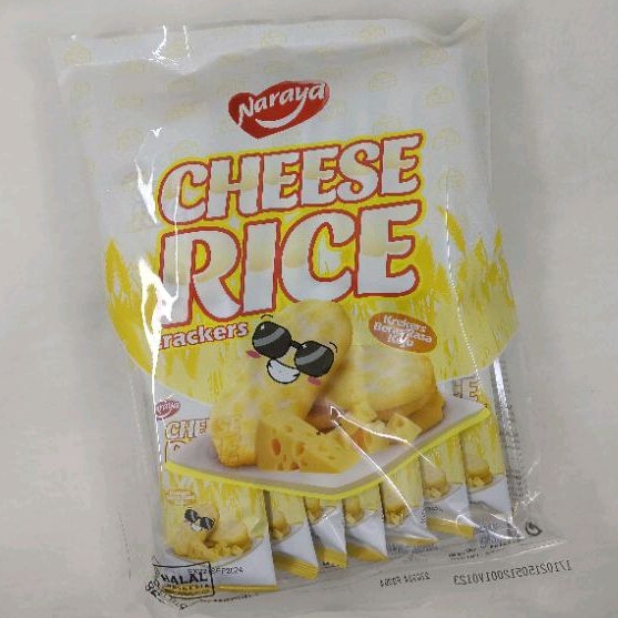 Jual NARAYA CHEESE RICE CRACKERS 96 GRAM | Shopee Indonesia
