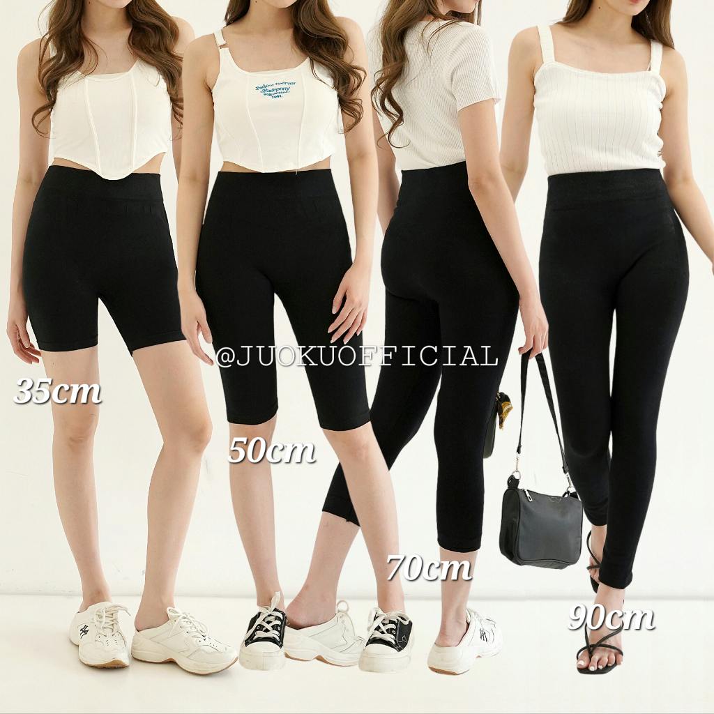Jual Celana Legging HW Polos / Legging Hitam Premium / Legging HW ...