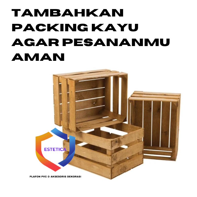 Jual EXTRA PACKING KAYU UNTUK PENGIRIMAN LEBIH AMAN UNTUK MARMER UPVC ...