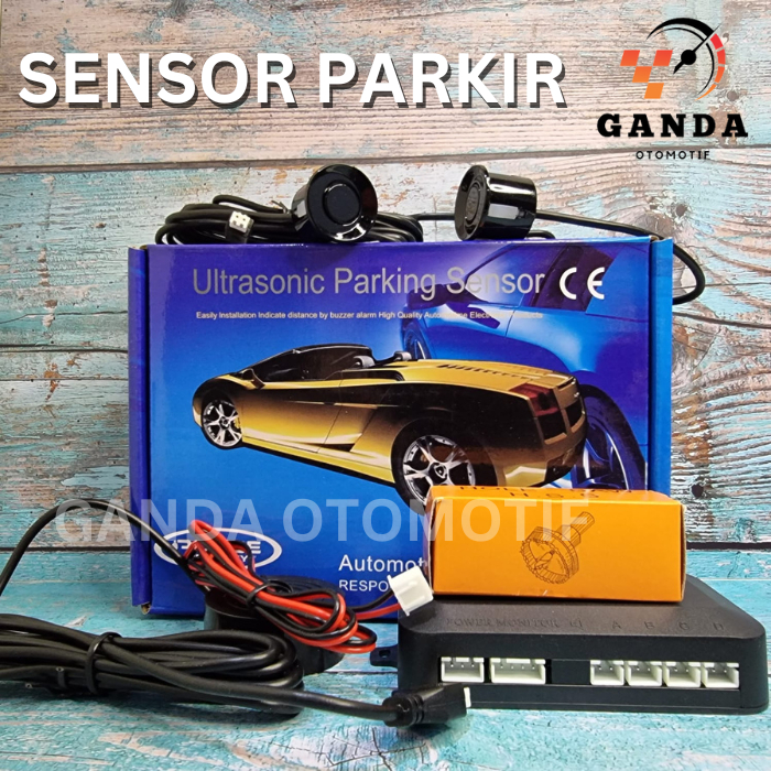 Jual SENSOR PARKIR / MUNDUR MOBIL 2 TITIK UNIVERSAL | Shopee Indonesia