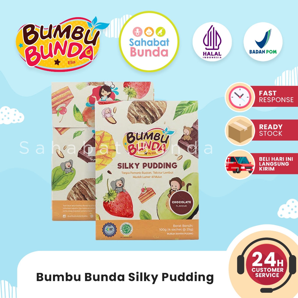 Jual BUMBU BUNDA Silky Pudding Anak / Snack MPASI / Silky Puding ...