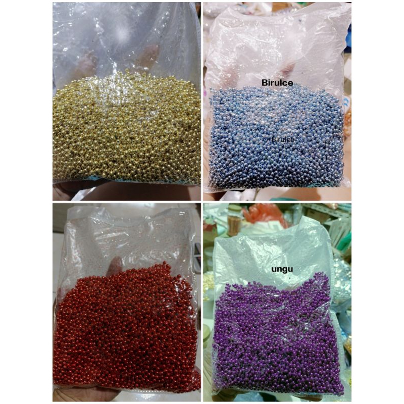 Jual PAYET MUTIARA METALIC SEMI JEPANG 4mm 1PACK | Shopee Indonesia