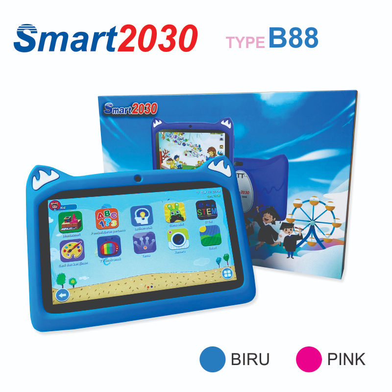 Jual Tablet Belajar Anak Android B88 Tab Study Kids Plus Banyak Fitur ...
